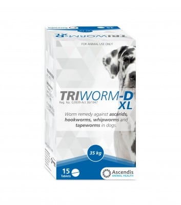 TRIWORM-D XL TABS Single Tab - Vet Products Online