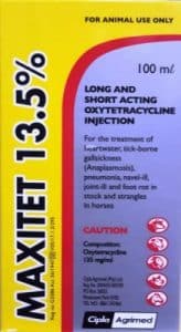 MAXITET 13.5% INJ 100ML BD - Vet Products Online