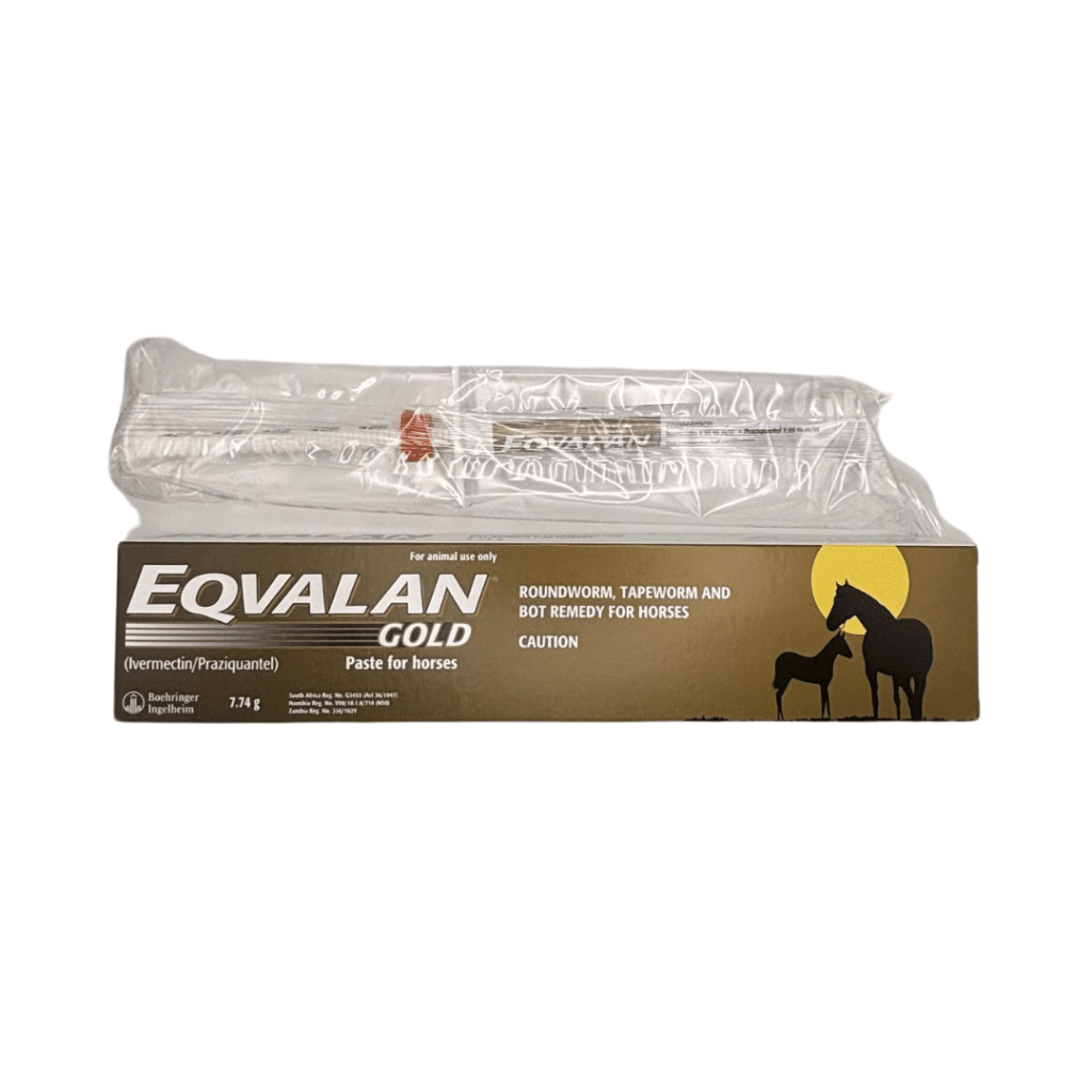 Eqvalan Gold Broad Spectrum equine parasiticide (7.74g) - Vet Products ...