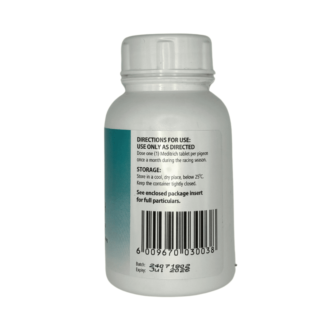 Meditrich Tablets for Pigeons (100) - Vet Products Online