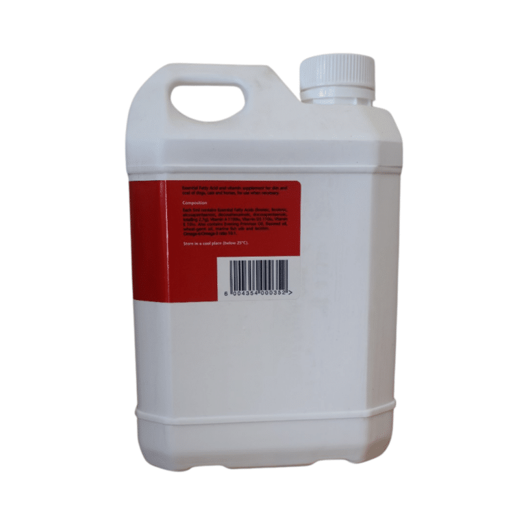 Mirra-Cote Essential Fatty Acids Supplement (2.5 Litre) - Vet Products ...
