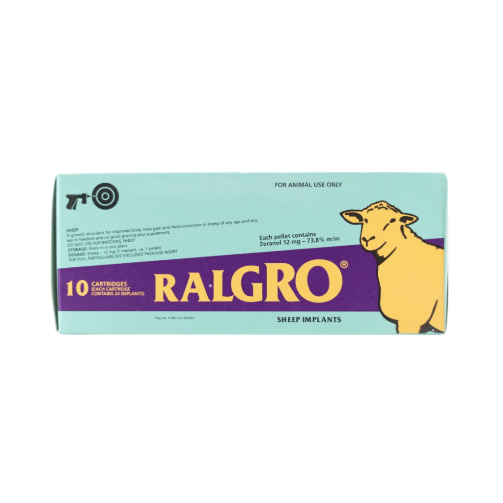 Ralgro Sheep Implants (1X24 implants) - Vet Products Online