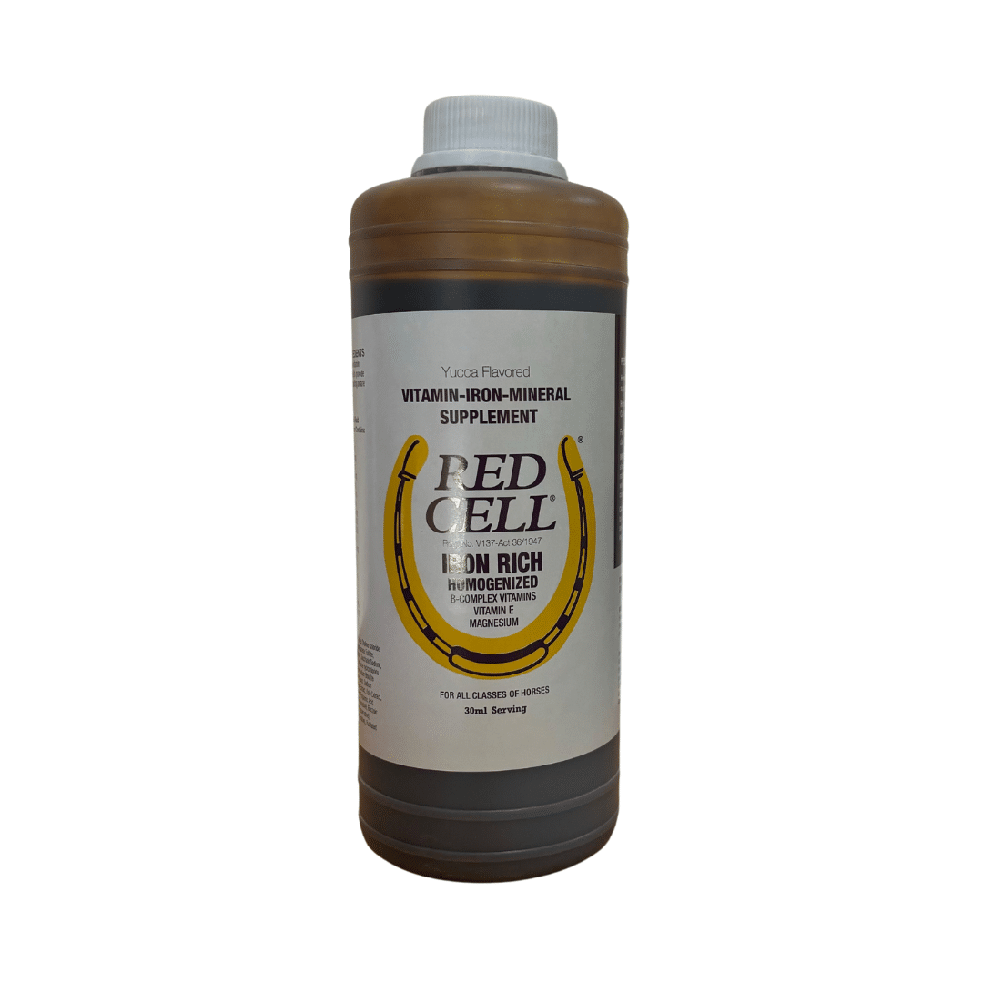Red Cell Vitamin-Iron-Mineral Supplement for Horses (1 Litre) - Vet ...