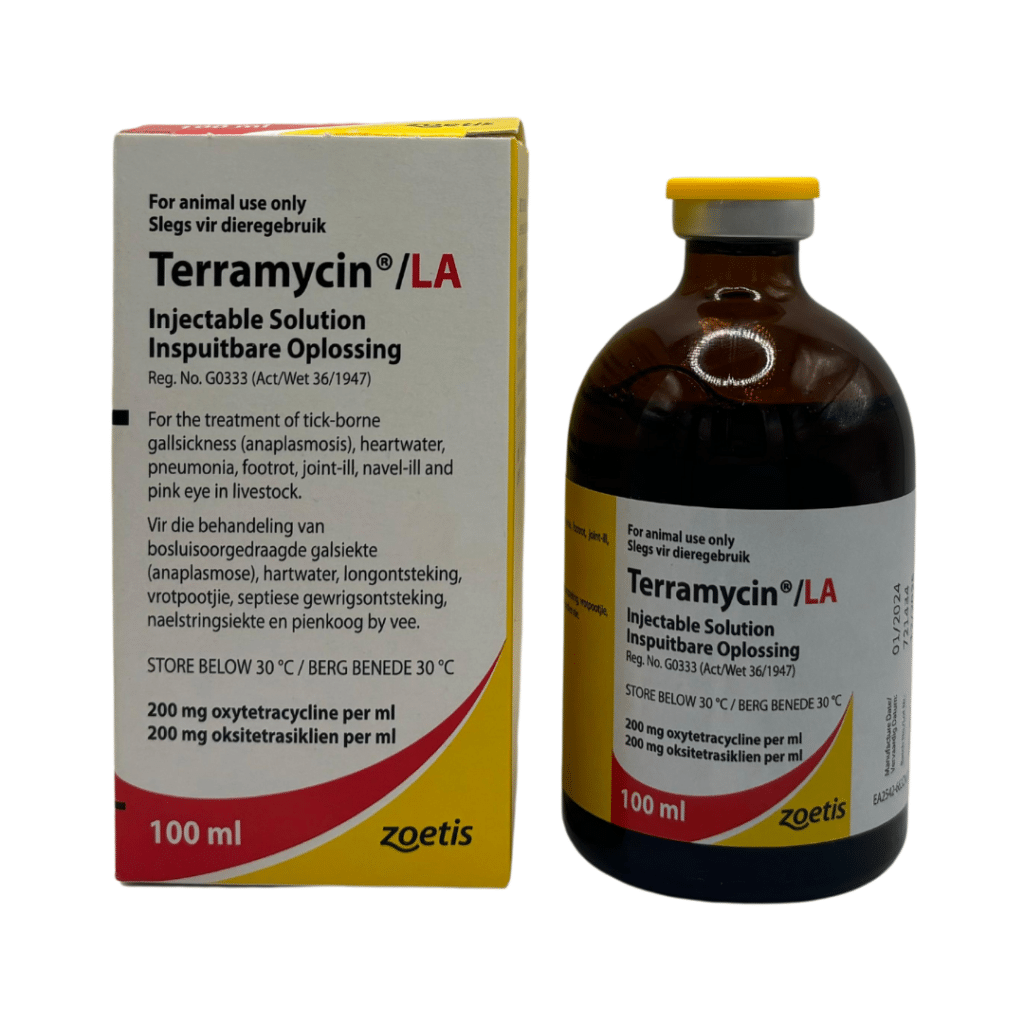 Terramycin LA Injectable Solution(100ml) - Vet Products Online