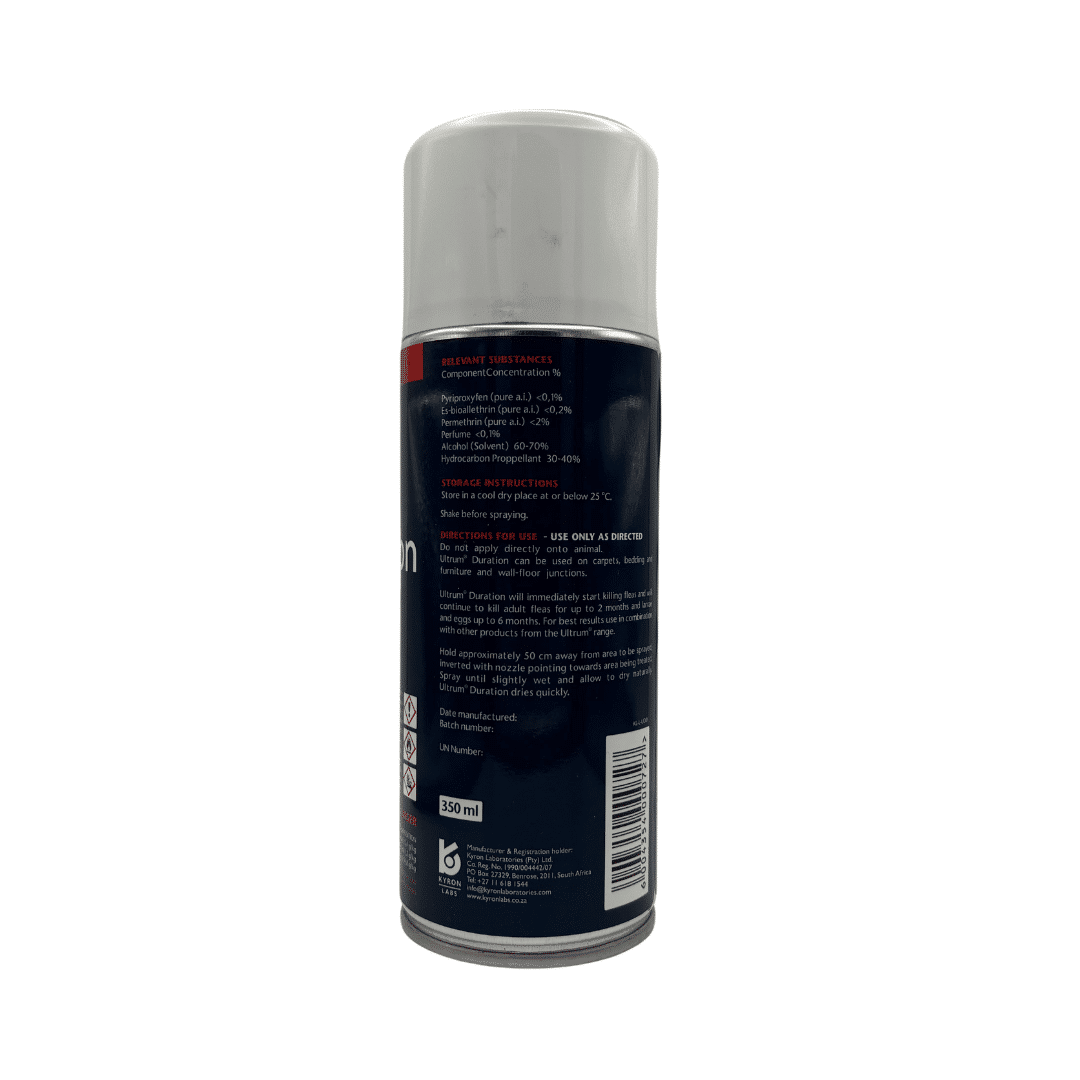 Ultrum Duration - Environmental Flea Spray (350ml) - Vet Products Online