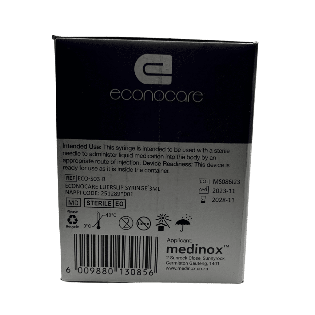 Luer Slip Syringe 3ml (100 Pieces) - Vet Products Online
