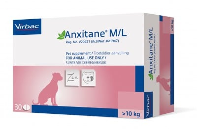 Anxitane Medium/ Large - Anxiety Relief for Dogs Medium/ Large (30 ...