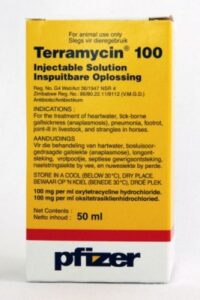 Terramycin 100 Injectable Solution (100ml) - Vet Products Online