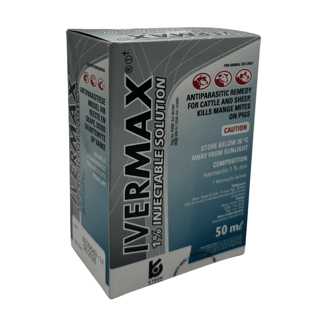 Ivermax - Ivermectin 1% m/v Injectable solution (50ml) - Vet Products Online
