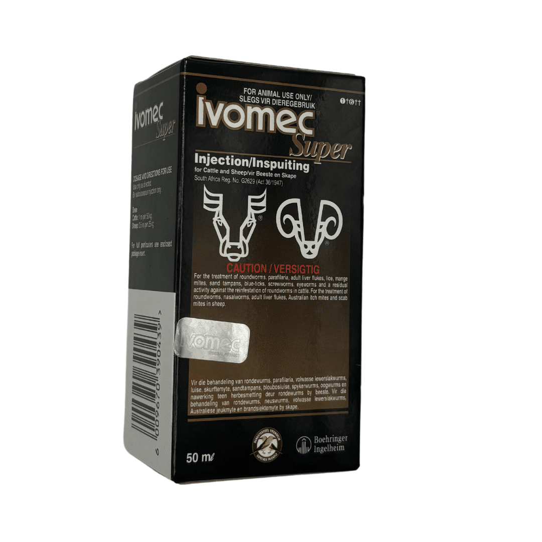 Ivomec Super Injection for Cattle and Sheep (50ml) - Vet Products Online