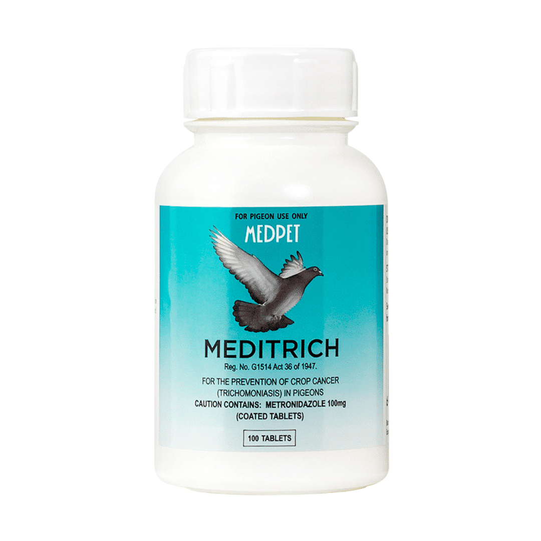 Meditrich Tablets for Pigeons (100) - Vet Products Online