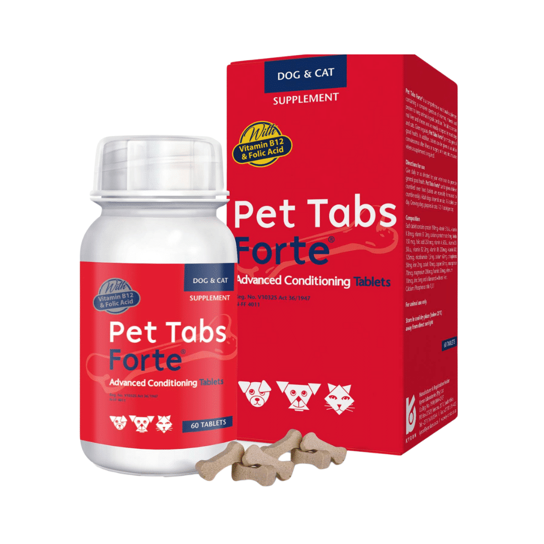 Pet Tabs Forte Conditioning Tablets (60 Tablets) - Vet Products Online