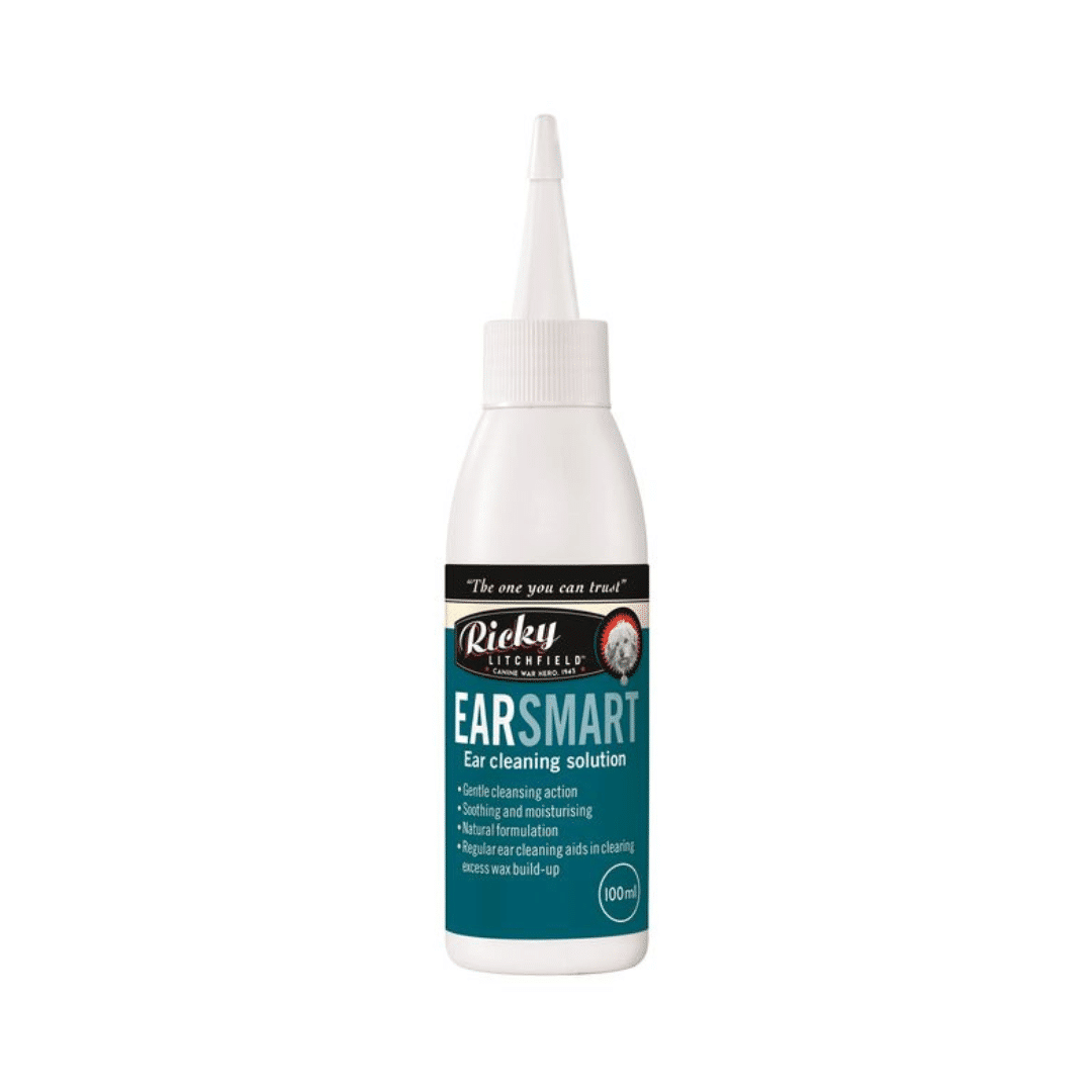 Ricky Ear Smart Ear Cleaning Solution for Dogs (100ml) - Vet Products ...