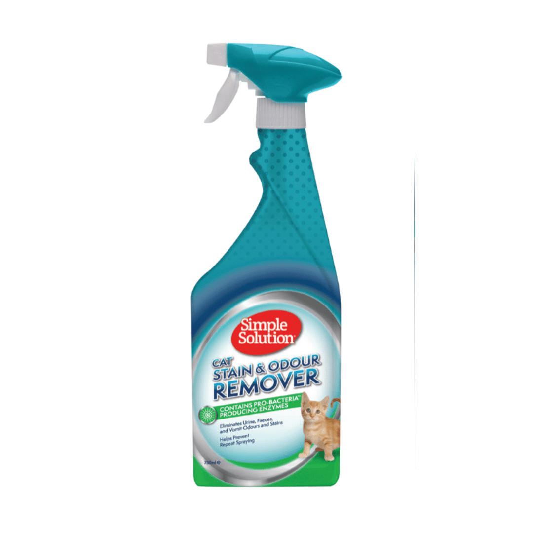 Simple Solution Stain and Odour Remover for Cats (750ml) - Vet Products ...
