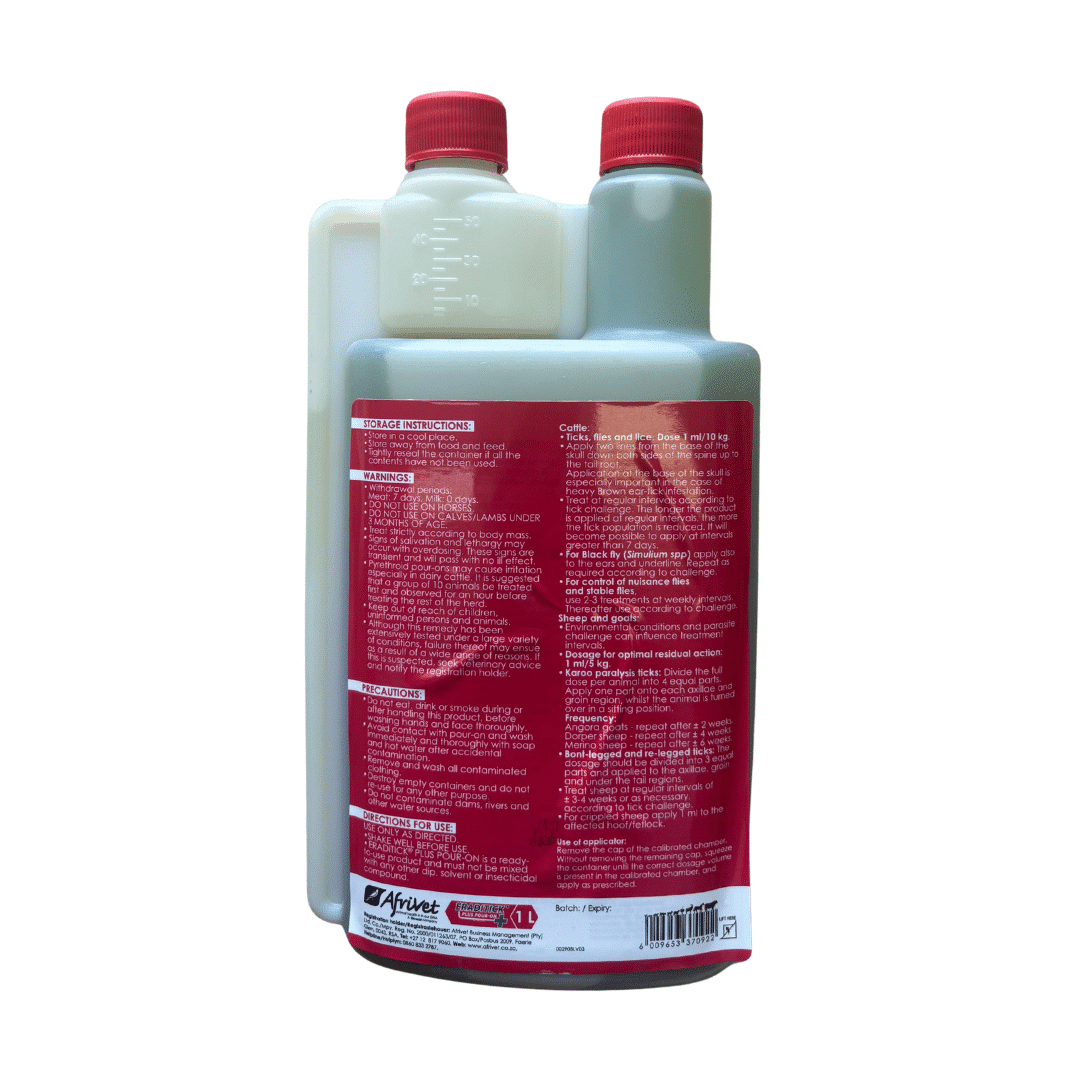 Eraditick Plus Pour-On (1 Litre) - Vet Products Online