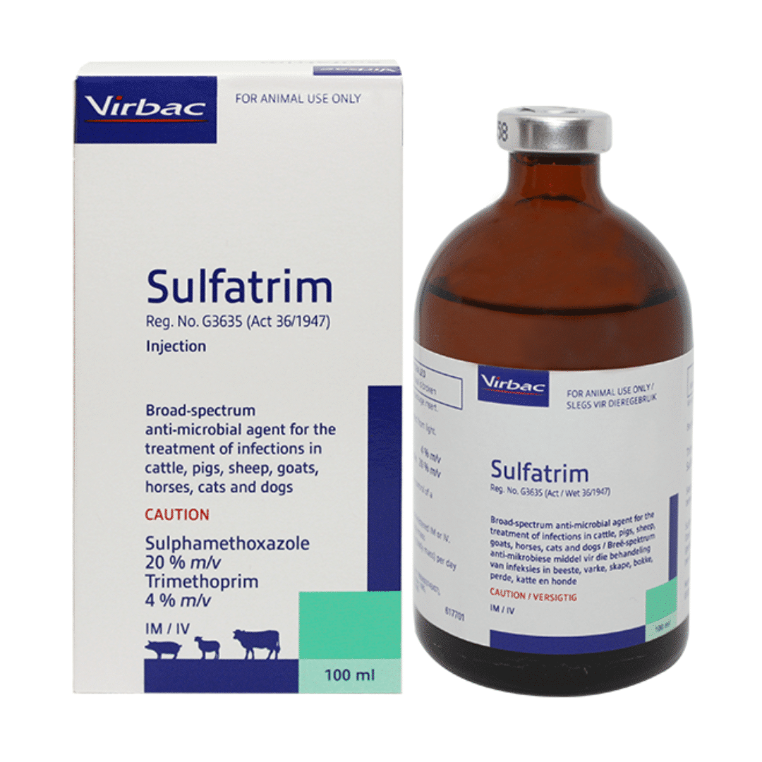 Sulfatrim Injectable Solution (100ml) - Vet Products Online