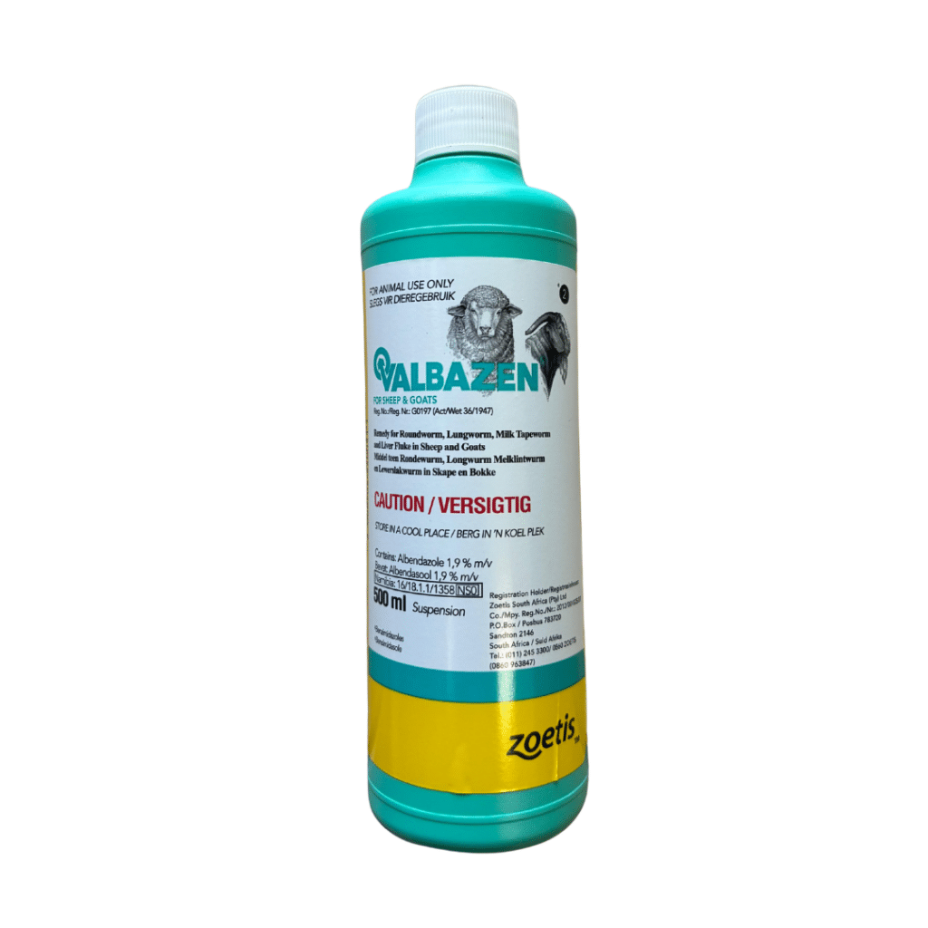 Valbazen Sheep and Goats Suspension (500ml) - Vet Products Online