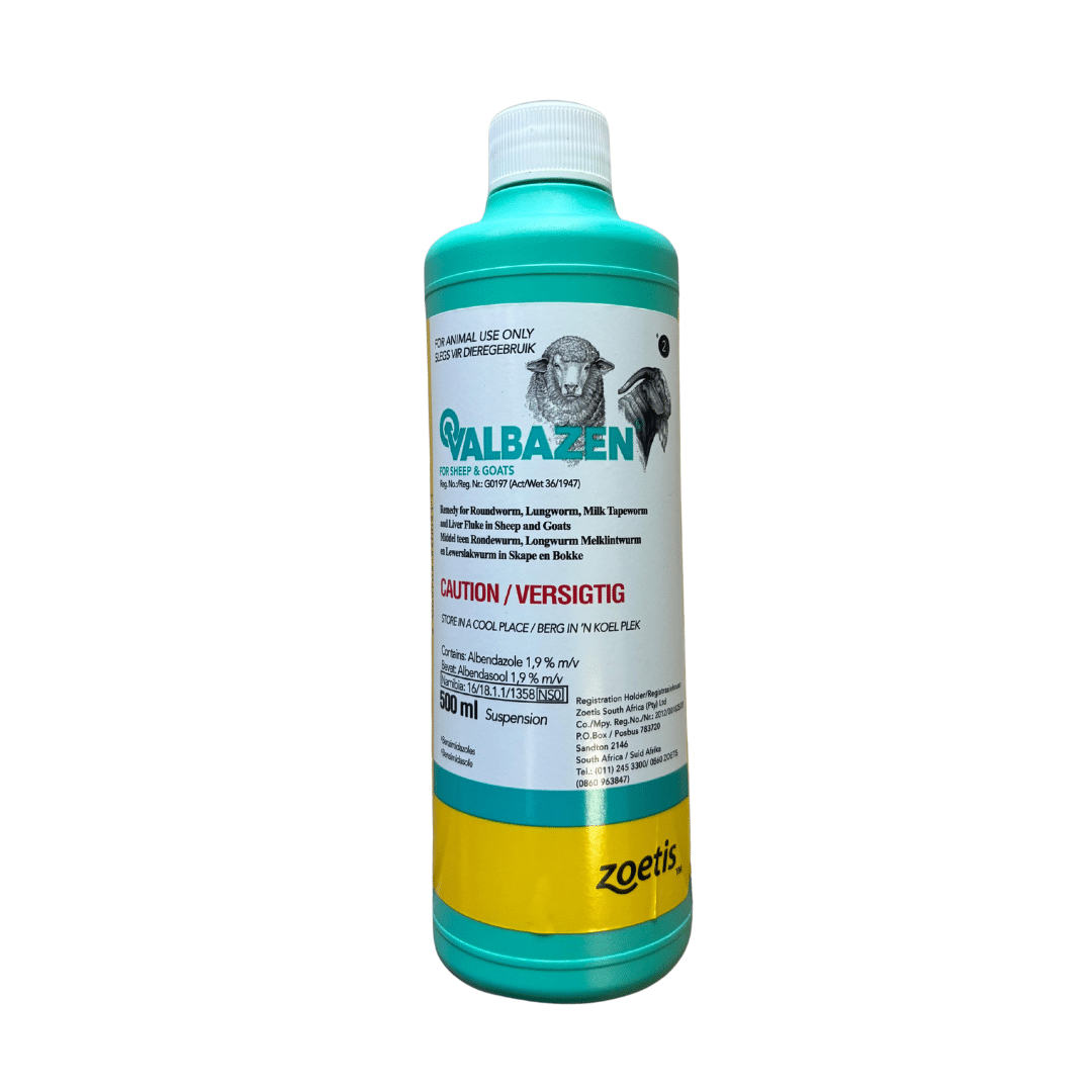 Valbazen Sheep and Goats Suspension (500ml) - Vet Products Online